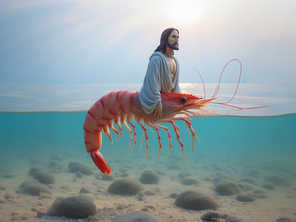 Facebook's Shrimp Jesus: The AI Art Phenomenon Explained | Man of Many