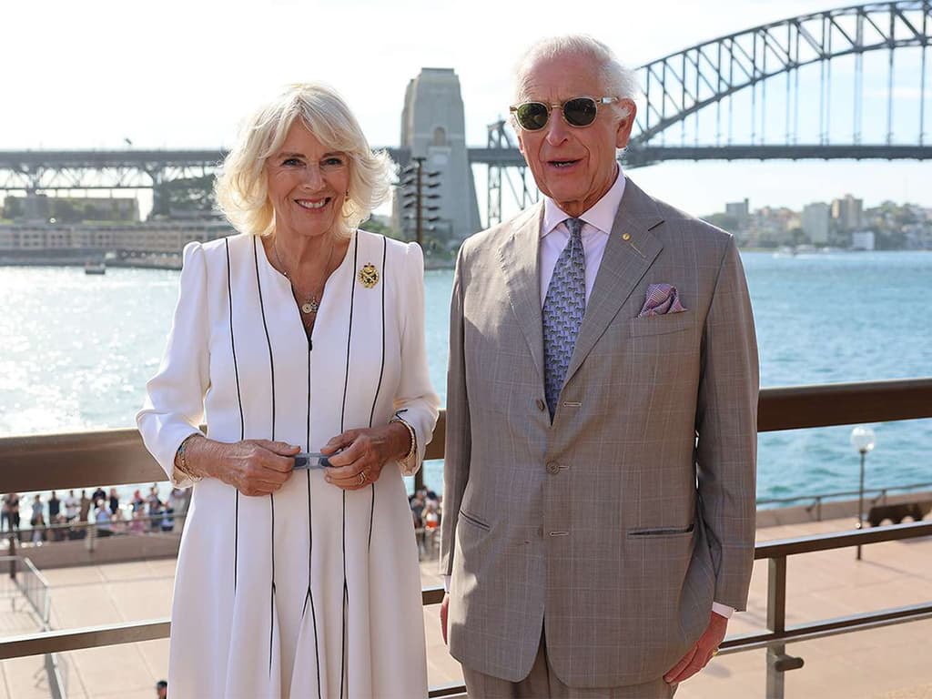 Go Off King King Charles Sunglasses Were The Star Of The Show In Sydney Man Of Many