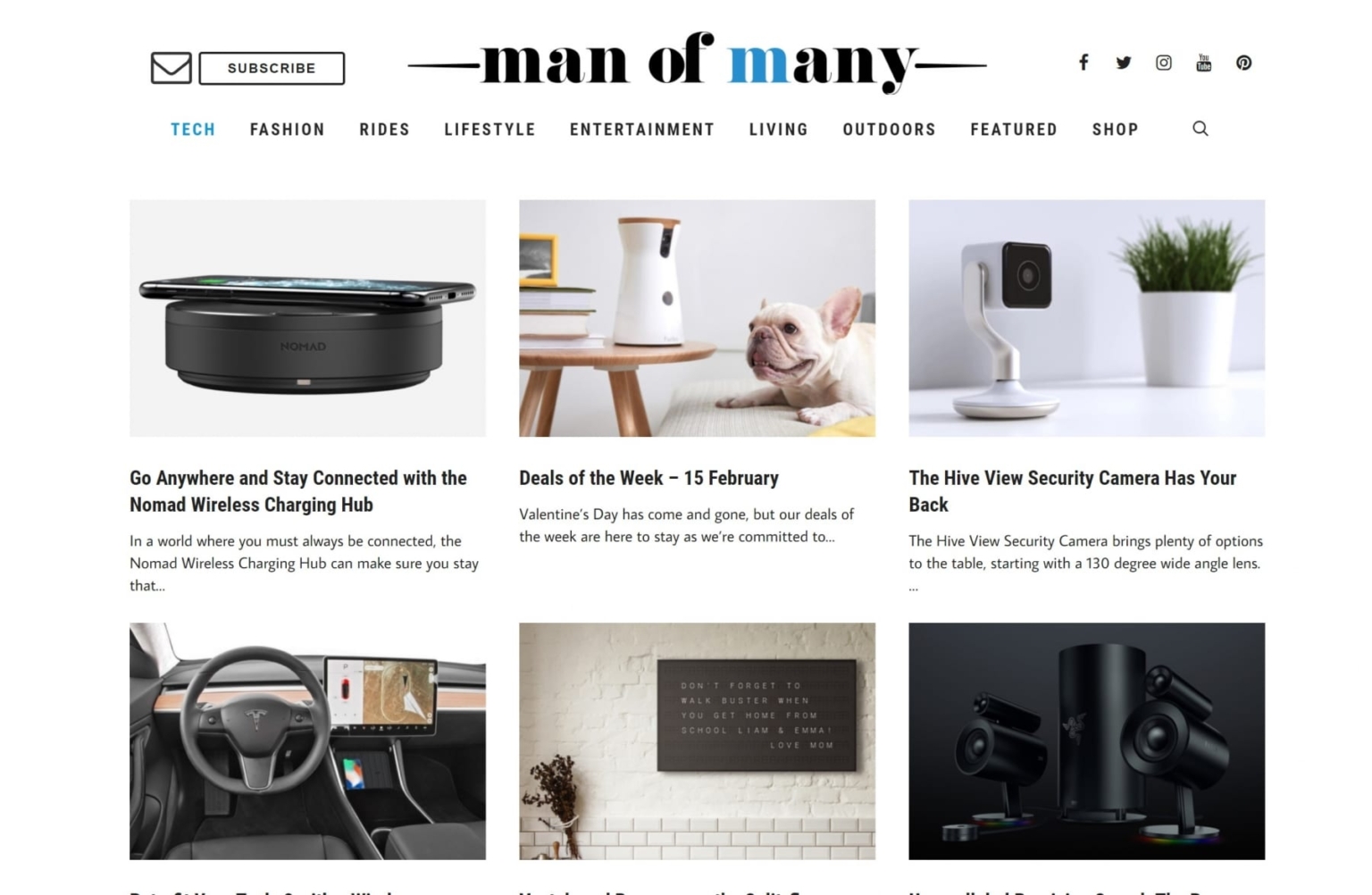 10 Best Tech Blogs | Man of Many
