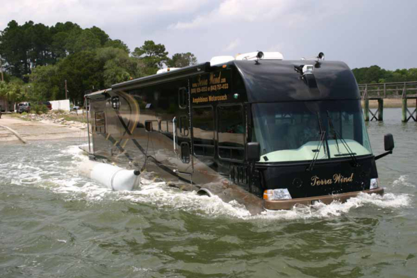 Terra Wind Amphibious RV is a Floating Motorhome | Man of Many