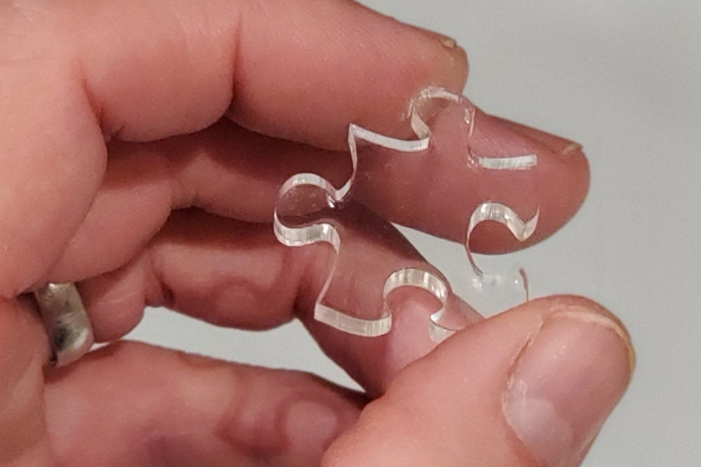 This Clear Glass Jigsaw Puzzle is Near Impossible | Man of Many