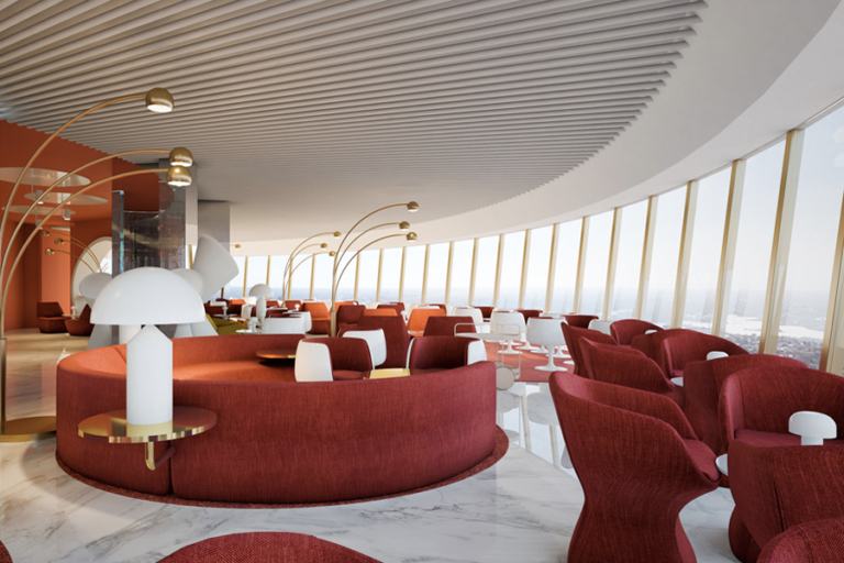 Bar 83 at Sydney Tower Scores a 'Jetsons' Inspired Reno | Man of Many