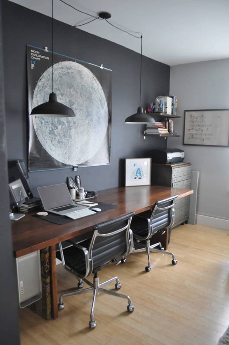 35+ Masculine Home Office Ideas & Inspirations | Man of Many