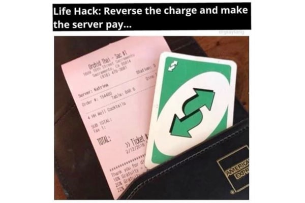 History of the UNO Reverse Card Meme | Man of Many