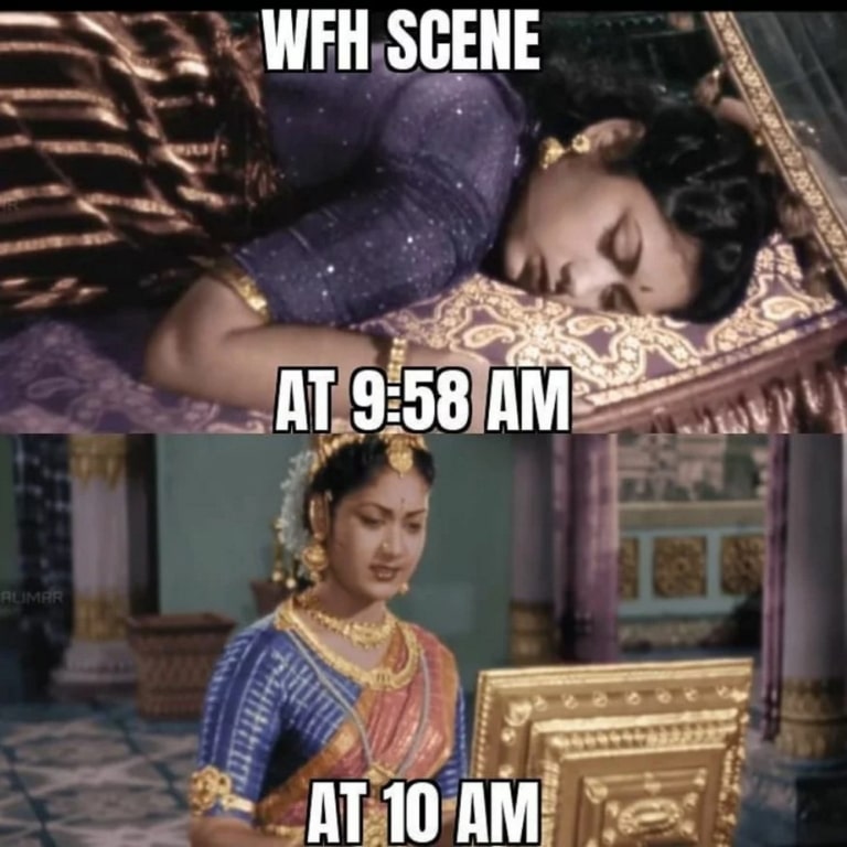 40+ Funny Working From Home Memes (WFH) | Man of Many