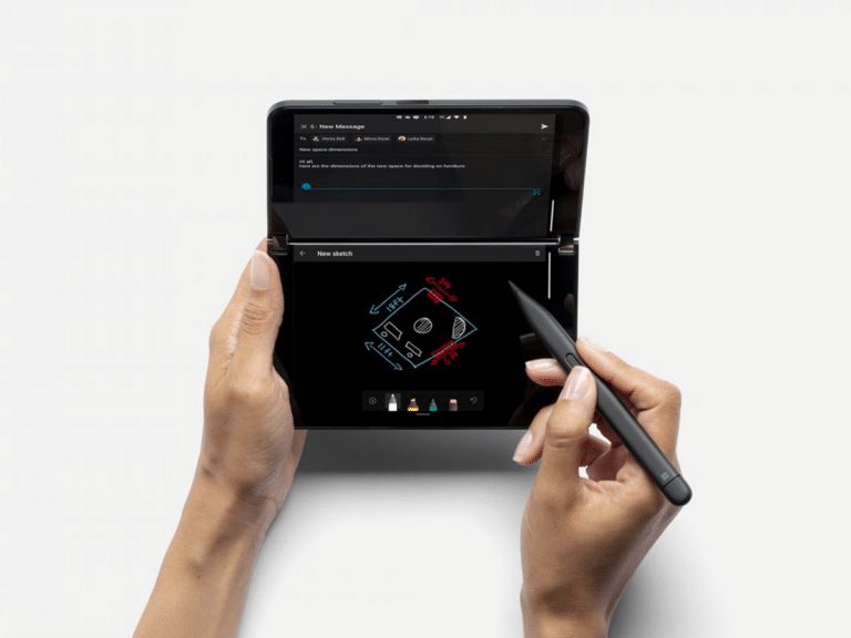 Microsoft Surface Duo 2 Refines the Dual Screen Design | Man of Many