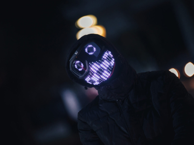 Qudi Unveils World-First 'Emotional' LED Mask | Man of Many