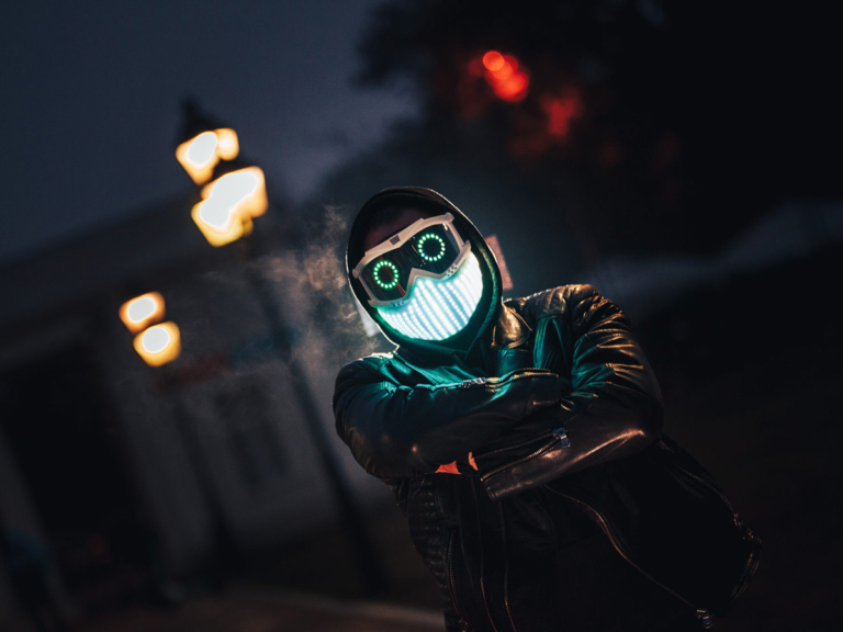 Qudi Unveils World-First 'Emotional' LED Mask | Man of Many