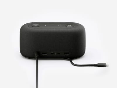 Microsoft's New Audio Dock is a Laptop Hub That Doubles as a Speaker ...