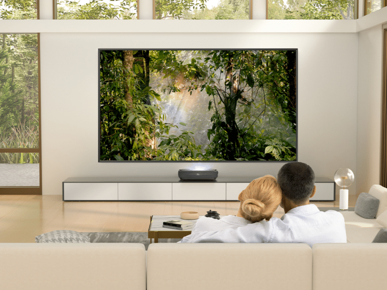 Hisense's Utterly Ridiculous 120-Inch TriChroma Laser TV Turns Your ...