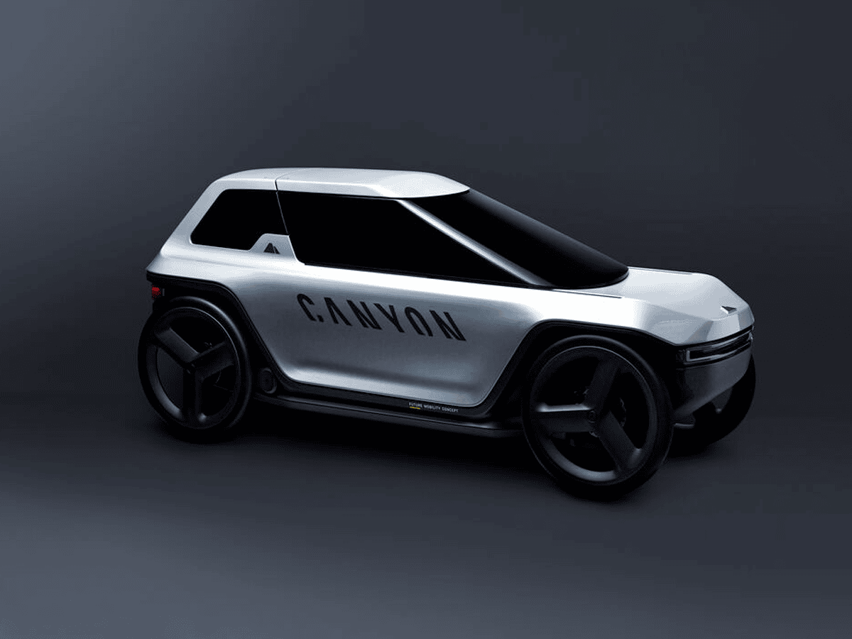 'Revolutionary': Canyon's Half-Car, Half-Bike Future Mobility Concept ...