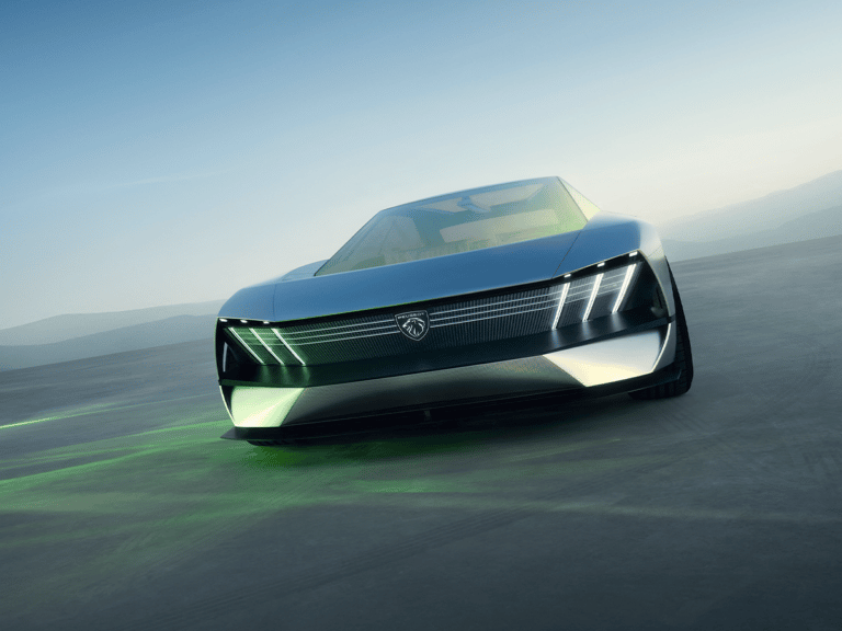 'Radical' Peugeot Inception Concept is a Slick EV with a 'Claw Design ...