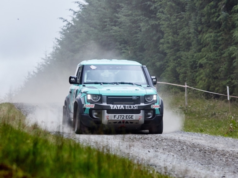 Off-road in the Bowler Defender Rally Series Racer | Man of Many