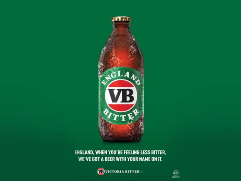 England Bitter: Carlton & United Breweries' Sly Nod to the Ashes ...