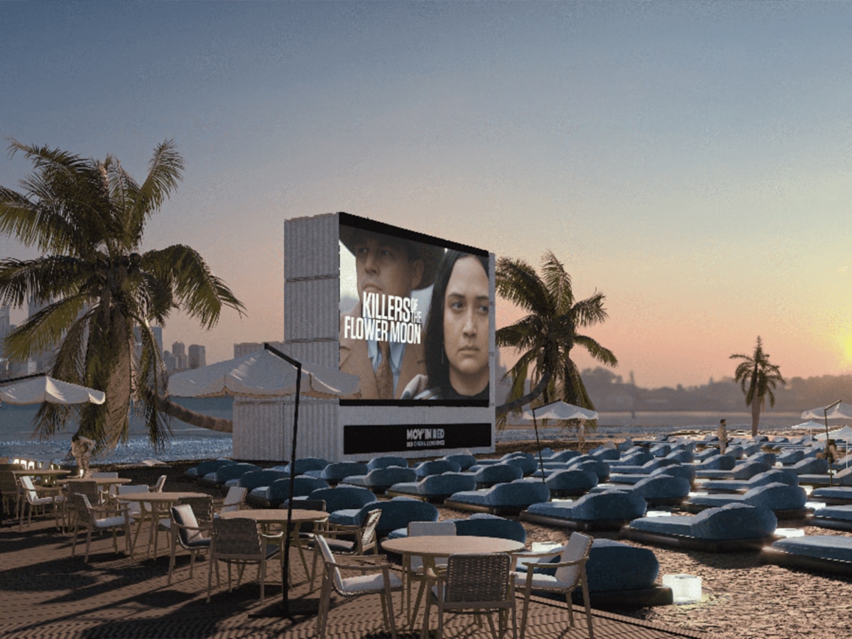 'World's Biggest' Outdoor Beach Bed Cinema to Launch in Sydney | Man of ...