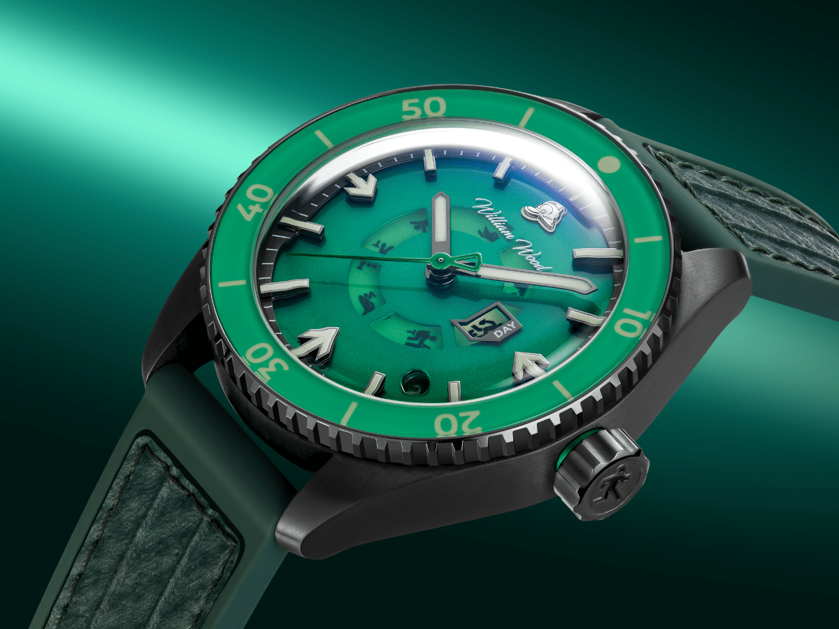 William Wood’s Fire Exit Watch Puts a New Spin on the Luxury Swiss Day ...