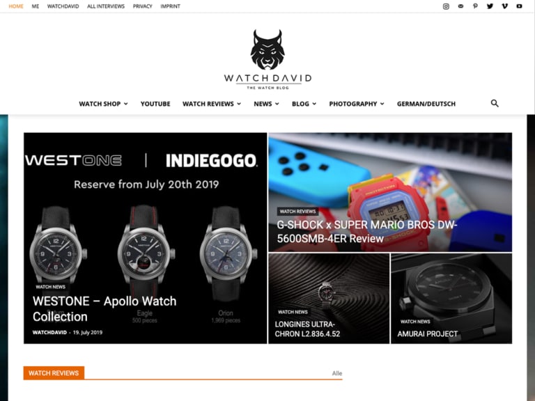 20 Best Watch Blogs and Websites | Man of Many