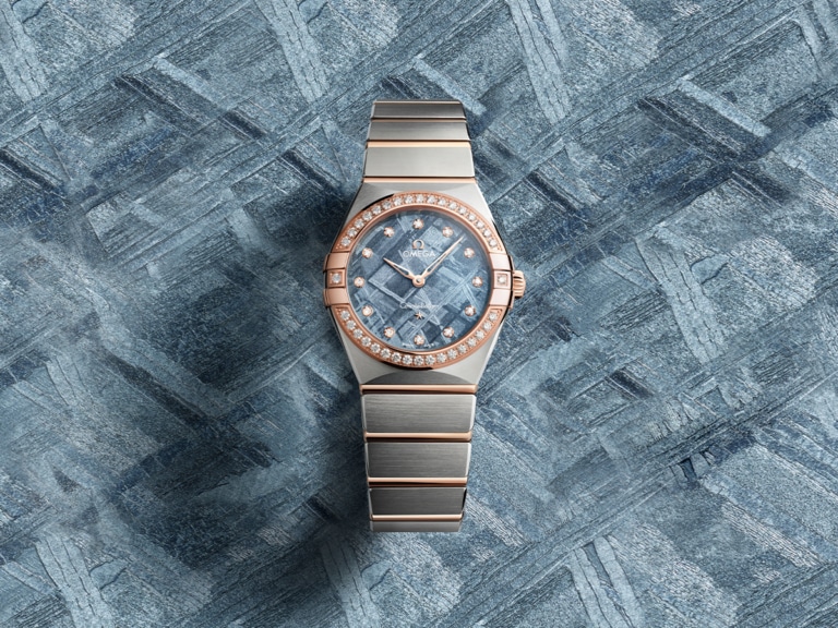 OMEGA's New Constellation Dials are Made From Real-Life Meteorites ...