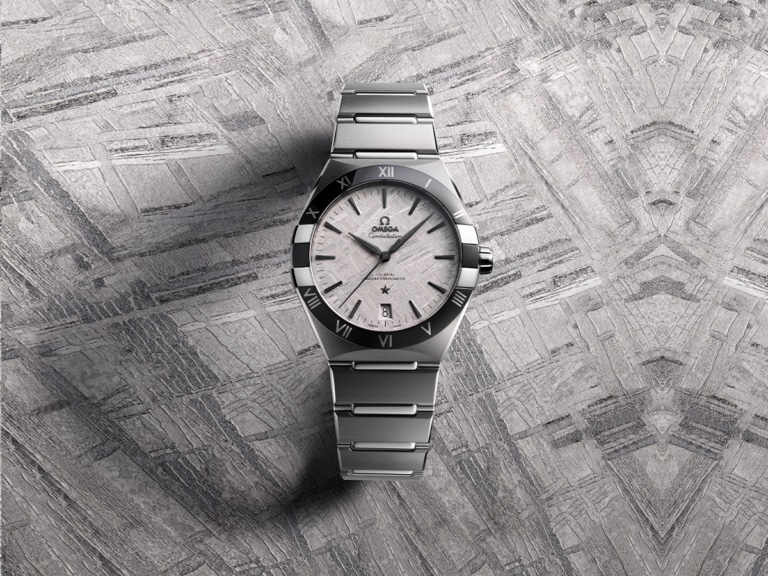 OMEGA's New Constellation Dials are Made From Real-Life Meteorites ...