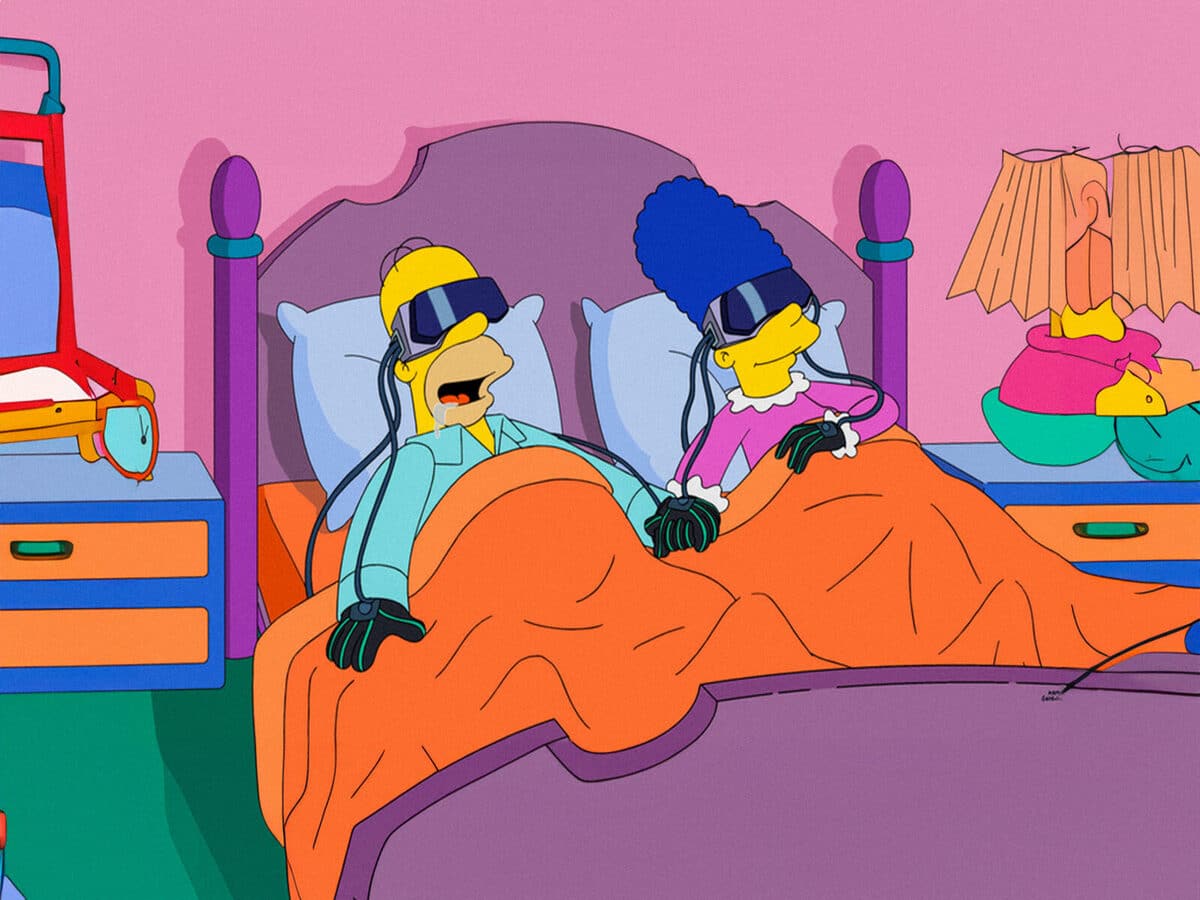 Of Course, 'The Simpsons' Predicted the Apple Vision Pro Madness | Man of Many