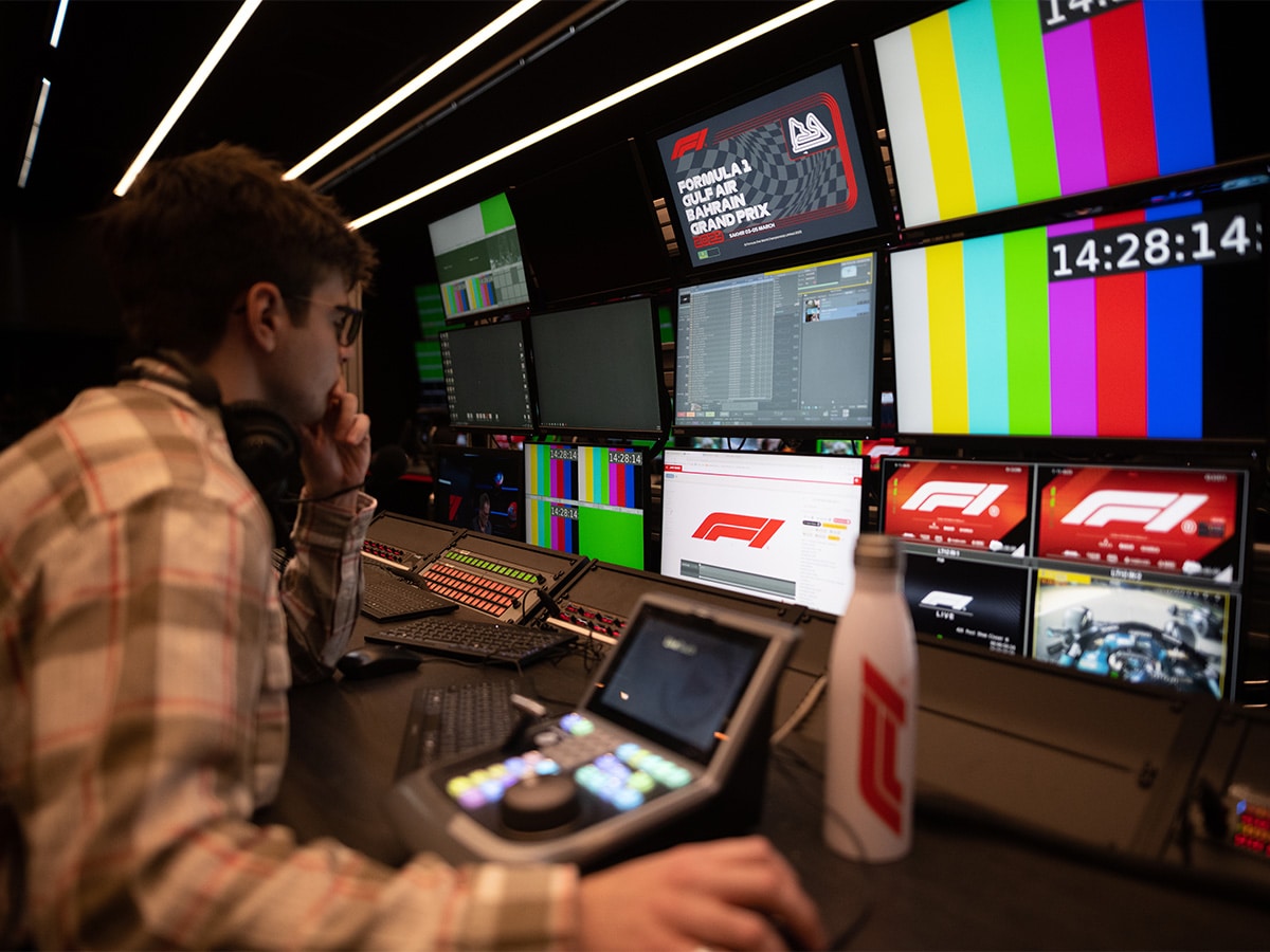 Behind the Scenes of F1's NASA-Like Broadcast Event Technical Centre ...