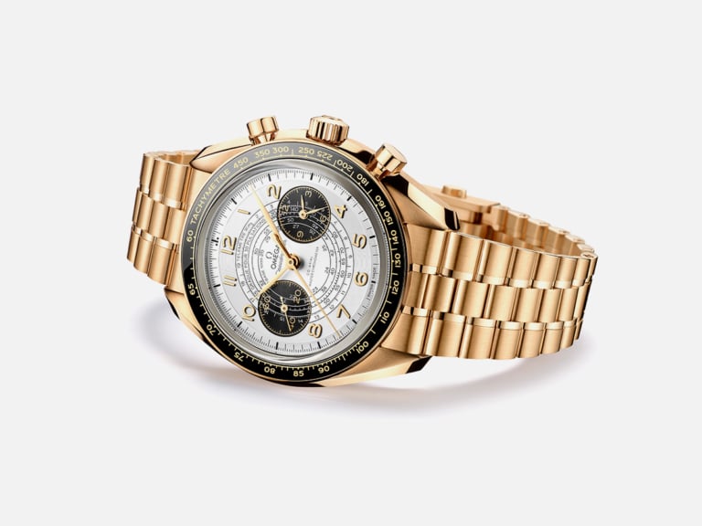 OMEGA Speedmaster Chronoscope Paris 2024 Goes for (Moonshine) Gold ...