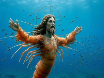 Facebook's Shrimp Jesus: The AI Art Phenomenon Explained | Man of Many