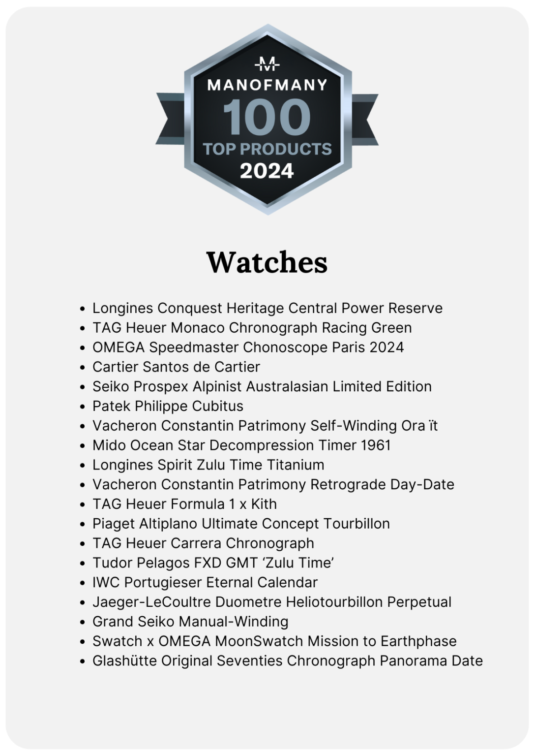 Man of Many’s Top 100 Products of 2024 | Man of Many