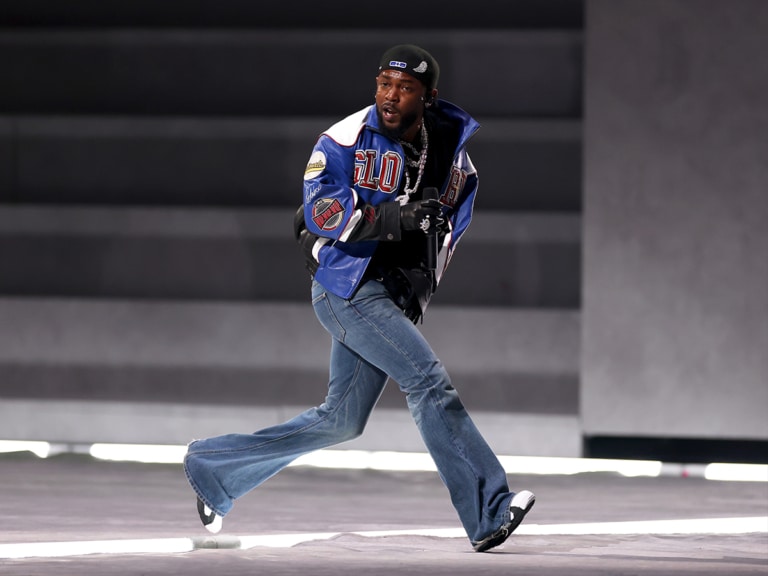 Kendrick Lamar's $1,700 Super Bowl Jeans are Short King Approved | Man ...