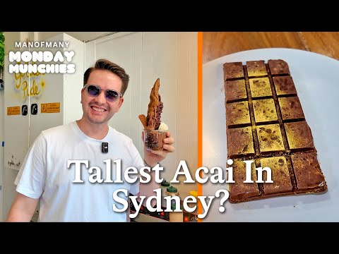 Trying The VIRAL Dubai Chocolate & Sydney's Best Acai? | Man of Many