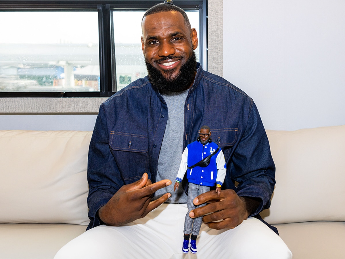 LeBron James is the First Male Athlete With a Ken Doll, Here's a Close ...
