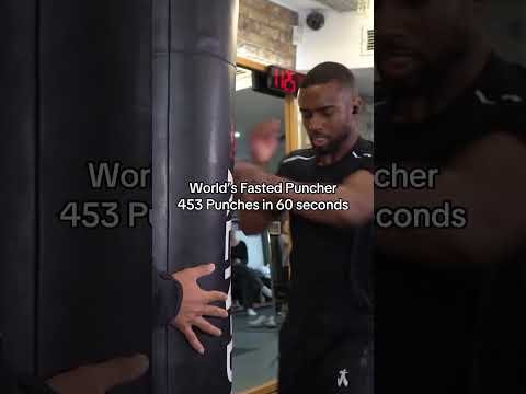 World’s Fastest Puncher: Joshua Iyalla Breaks Three World Records in ...