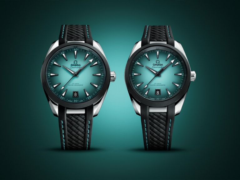 OMEGA Dials Up the Seamaster Aqua Terra Turquoise with New Ceramic ...