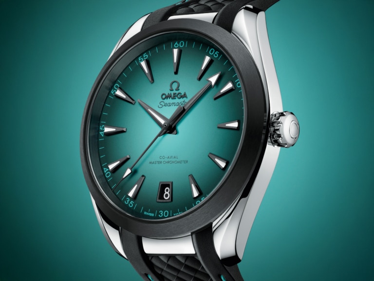 OMEGA Dials Up the Seamaster Aqua Terra Turquoise with New Ceramic ...