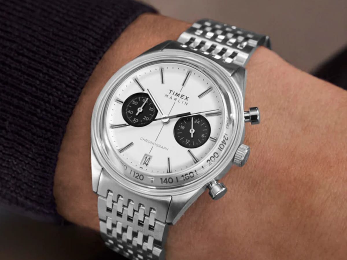 The $500 Timex Marlin Jet Chronograph "Panda" That Has Tudor Owners ...