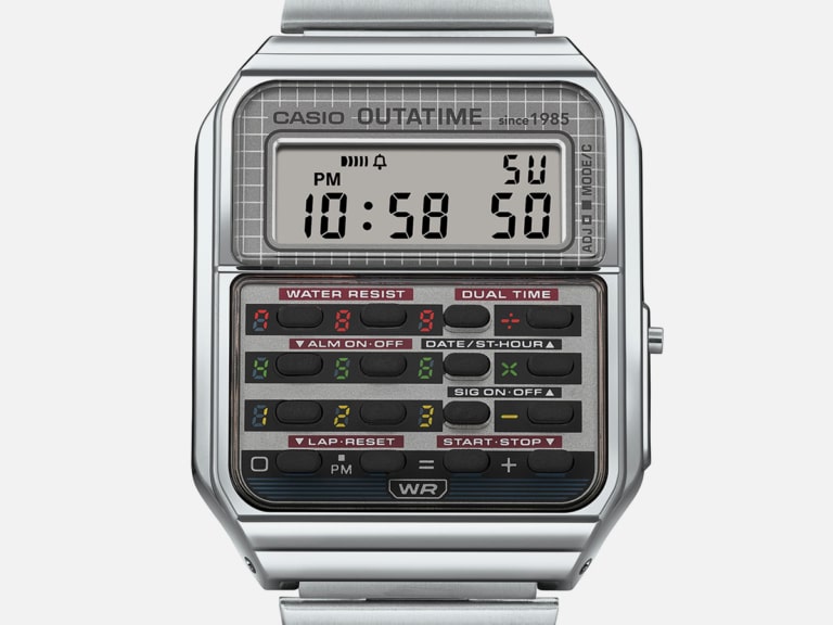 Great Scott! Casio Just Revived its 'Back to the Future' Watch | Man of ...
