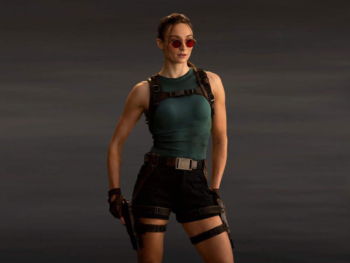 First Look at Sophie Turner as 'Lara Croft' in Amazon's Upcoming Tomb ...