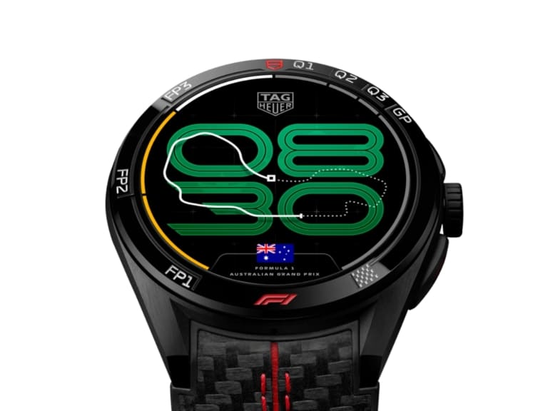 TAG Heuer's New Connected E5 Will Track the Entire F1 Season Live | Man ...