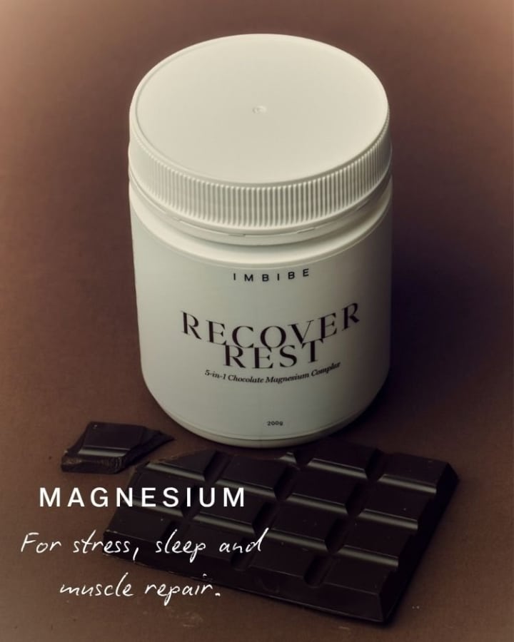 IMBIBE RECOVER REST: Chocolate Magnesium for Sleep